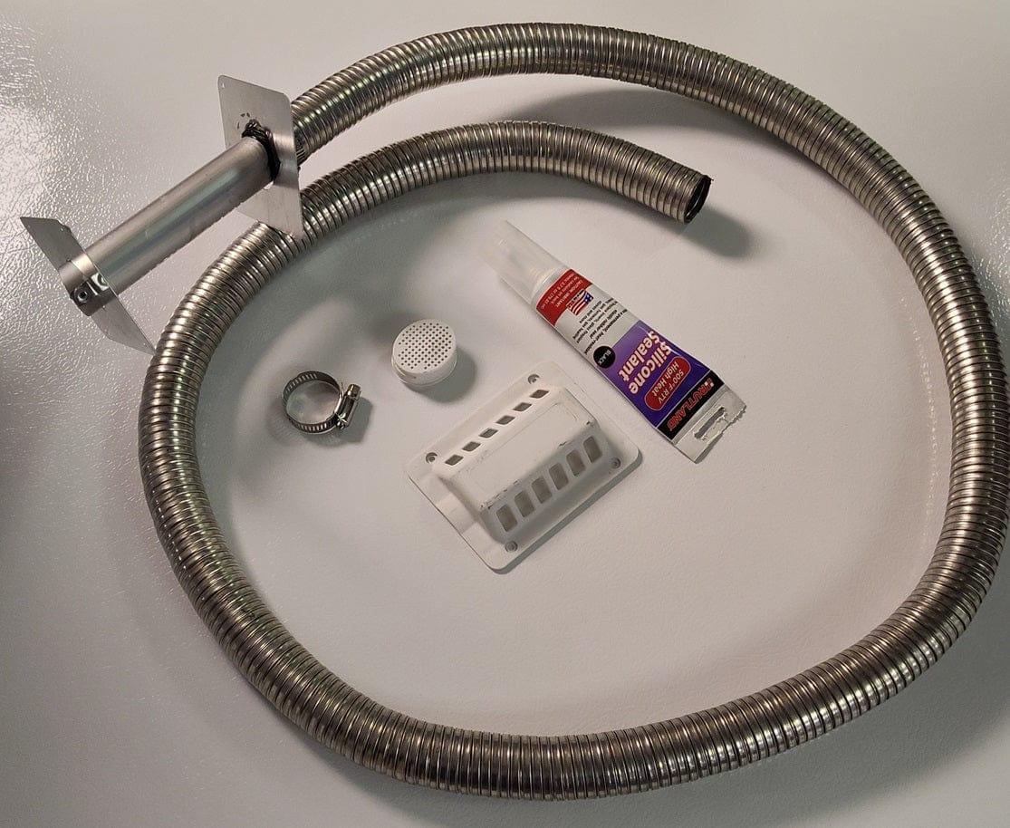 Exhaust Venting Kit for Propane or Natural Gas Refrigerators and Freez ...