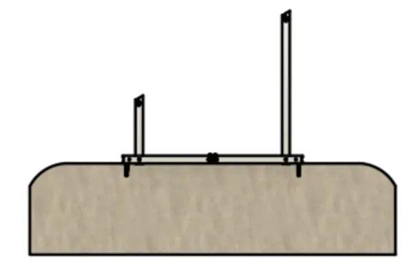 IntegraRack Concrete Slab/Footing Anchor Bolt Mounting System - Ben's Deals