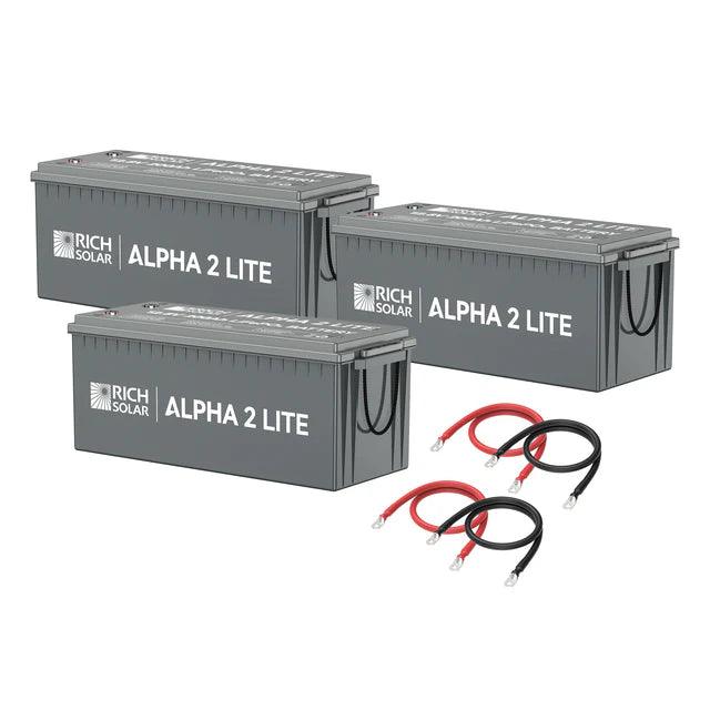 Rich Solar 12V - 600AH - 7.6kWh Lithium Battery Bank | Ben's Deals