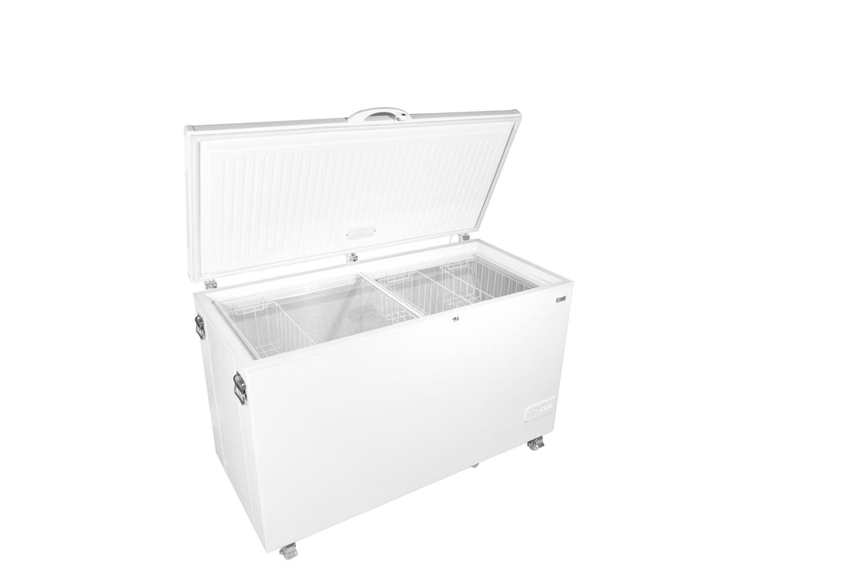 SunDanzer DCF400 14 cu ft DC Solar Chest Freezer White | Ben's Deals